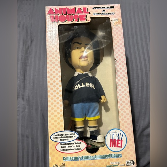 Gemmy | Toys | Animal House John Belushi Blutoblutarsky Animated Figure ...